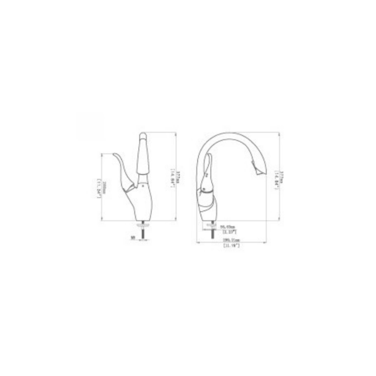 Eclipse stainless steel kitchen removable faucet – KS3036 – El Tio Sam ...