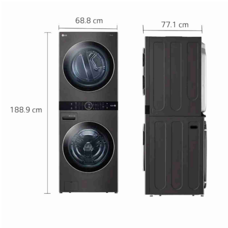Wash tower black LG 22 kg – WK22BS6 – El Tio Sam Puerto Vallarta – El ...