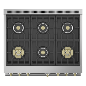 Gas range with 6 Burners Monogram – ZGP366NTSS – El Tio Sam Puerto ...