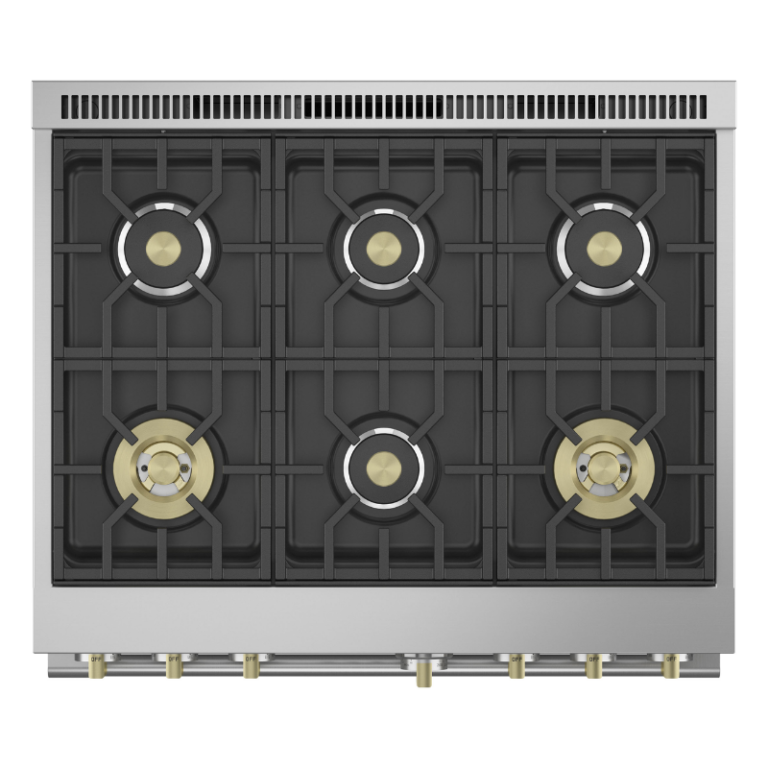 Gas range with 6 Burners Monogram – ZGP366NTSS – El Tio Sam Puerto ...