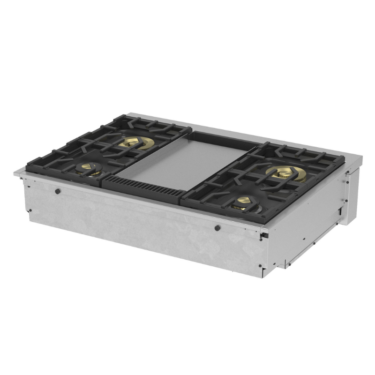 Gas range top 4 burners 36″ Monogram – ZGU364NDTSS – El Tio Sam Puerto ...