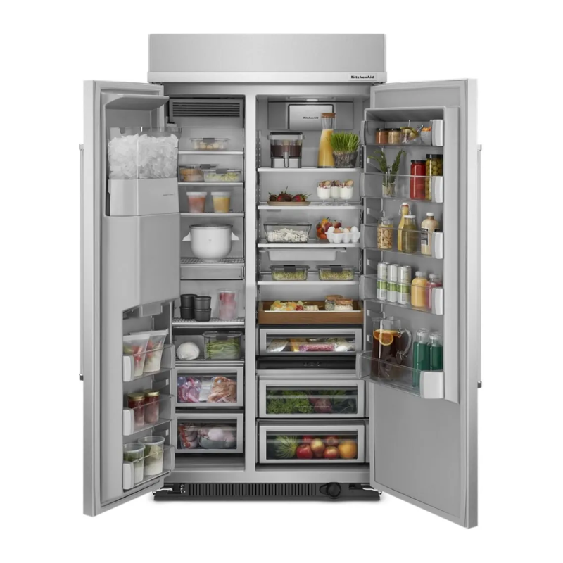 42″ Duplex refrigerator Kitchen Aid – KBSN702MPS – El Tio Sam Puerto ...