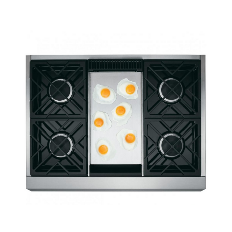 Estufa de gas 4 quemadores Monogram - ZGP364LDNSS - Gas range - El Tio ...