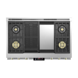 Estufa profesional con 4 quemadores Monogram - ZDP484NGTSS ...