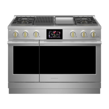 Estufa profesional con 4 quemadores Monogram - ZDP484NGTSS ...