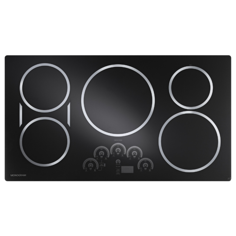 Parrilla inducción Monogram 90cm negra - ZHU36RDPBB - Induction cooktop ...
