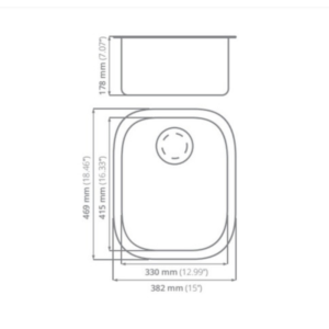 Tarja acero inoxidable Eclipse - 1815 - kitchen sink - El Tio Sam Puerto Vallarta - El Tío Sam ...