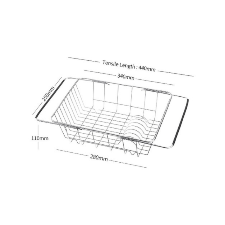 Canastilla para tarja Kele – KAB4093 – Kitchen drainer Sink – El Tio ...