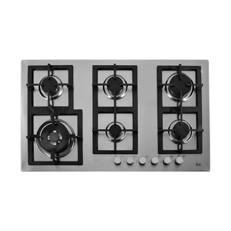 Parrilla de gas 86cm Teka - EFX90.1 6G AI AL 2DR CI - Gas cooktop - El ...
