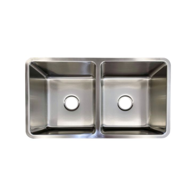 Tarja acero 2 tinas inoxidable Tiber R15 - TBK3319-C - Stainless sink ...