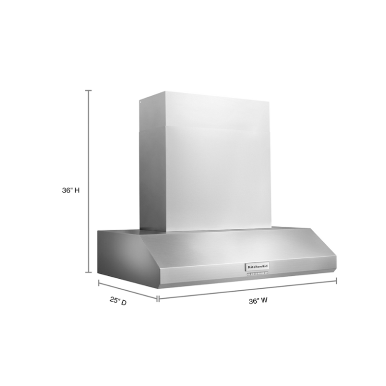 Campana integrable 36" KitchenAid - KVWC956KSS - Kitchen hood - El Tio ...