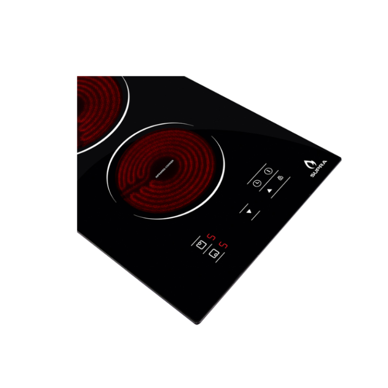 Parrilla de vitroceramica 2 quemadores Supra - VITROROSSO-V - El Tio ...