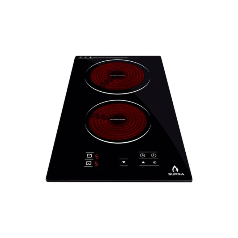 Parrilla de vitroceramica 2 quemadores Supra - VITROROSSO-V - El Tio ...