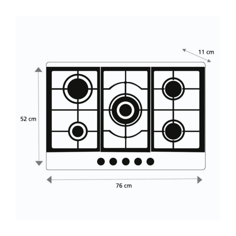 Parrilla a gas 76 cm Mabe - PM7615I1 - Gas Range - El Tio Sam Puerto Vallarta - El Tío Sam ...